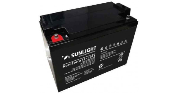 SunLight AccuForce 12 - 115 S Μπαταρία Φωτοβολταϊκών AGM Κλειστού Τύπου ...