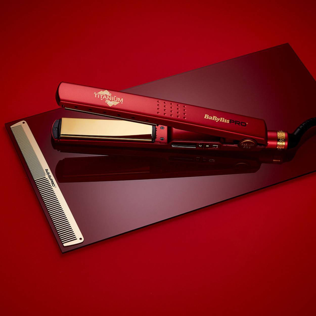 Babyliss Pro BAB3091RDTE Titanium Red Special Edition - PriveHair
